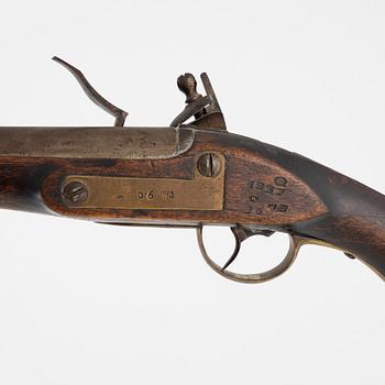 A smoothbored Swedish flintlock pistol, 1807 pattern. - Bukowskis