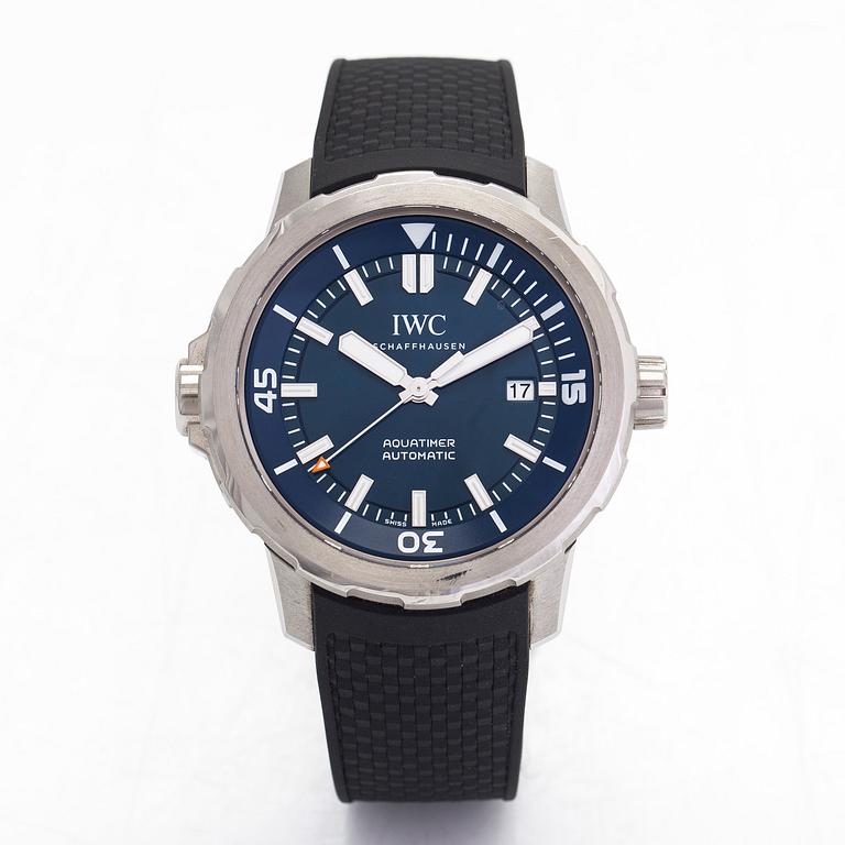 IWC, Schaffhausen, Aquatimer, "Expedition Jacques-Yves Cousteau", armbandsur, 42 mm. - Bukowskis