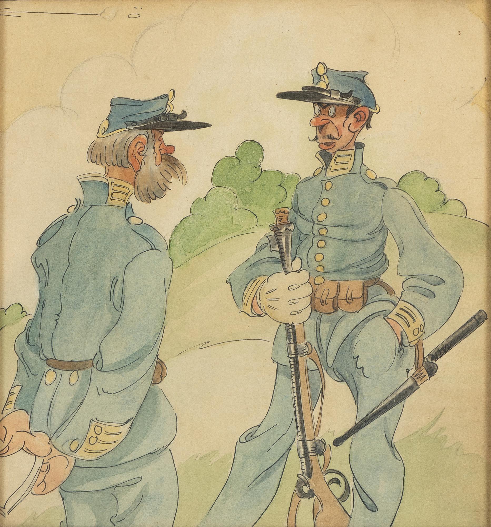 Ernst Österberg, Soldaterna. - Bukowskis