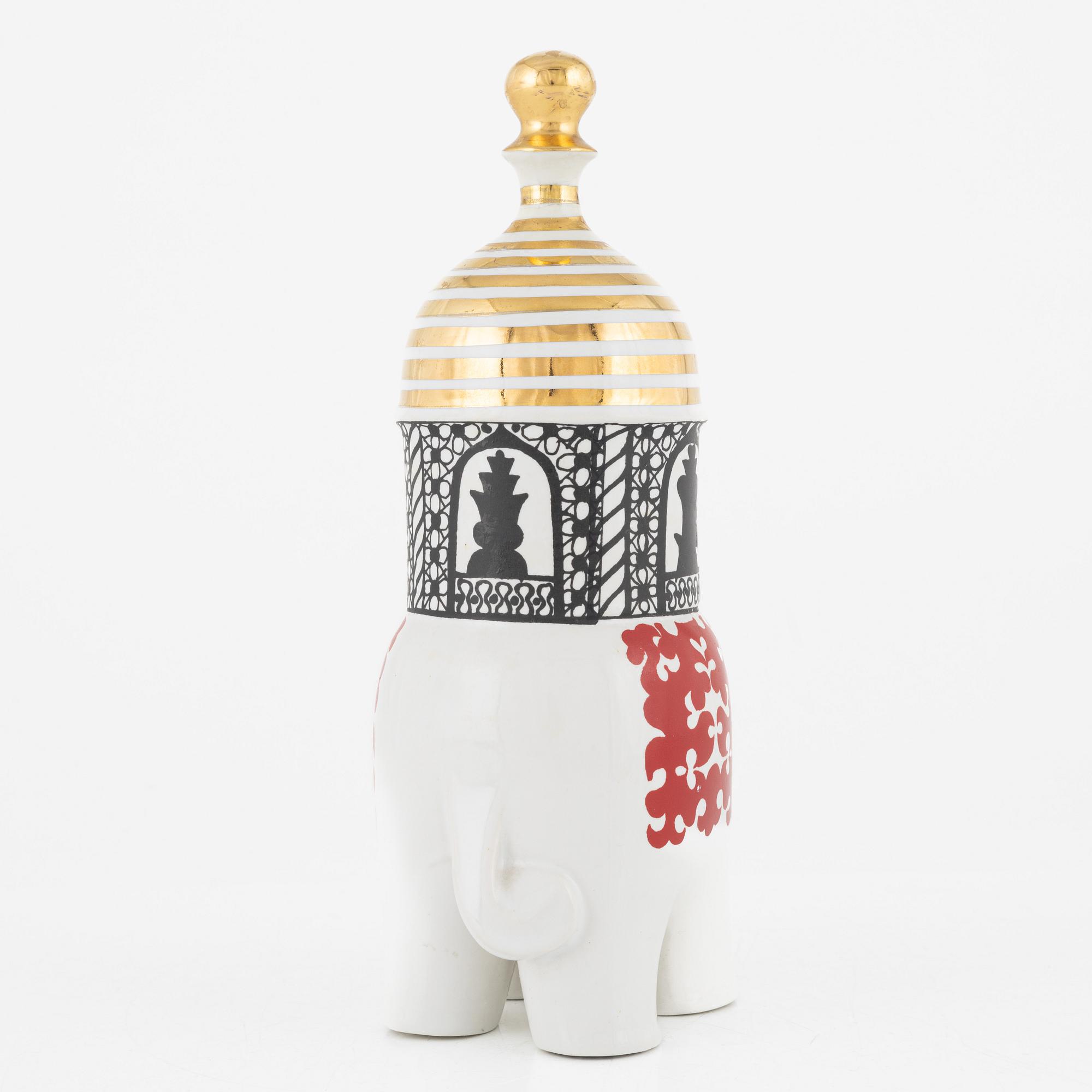 Lisa Larson, skulptur, stengods, ur serien Lisa Larson, skulptur, stengods, ur serien