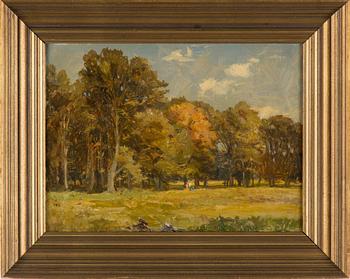 CARL HORNUNG-JENSEN, oil on canvas, sined and dated, -43. - Bukowskis