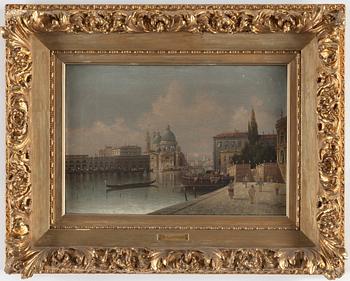 KARL KAUFMANN, (under pseudonym Carnier), oil on canvas, signed H ...