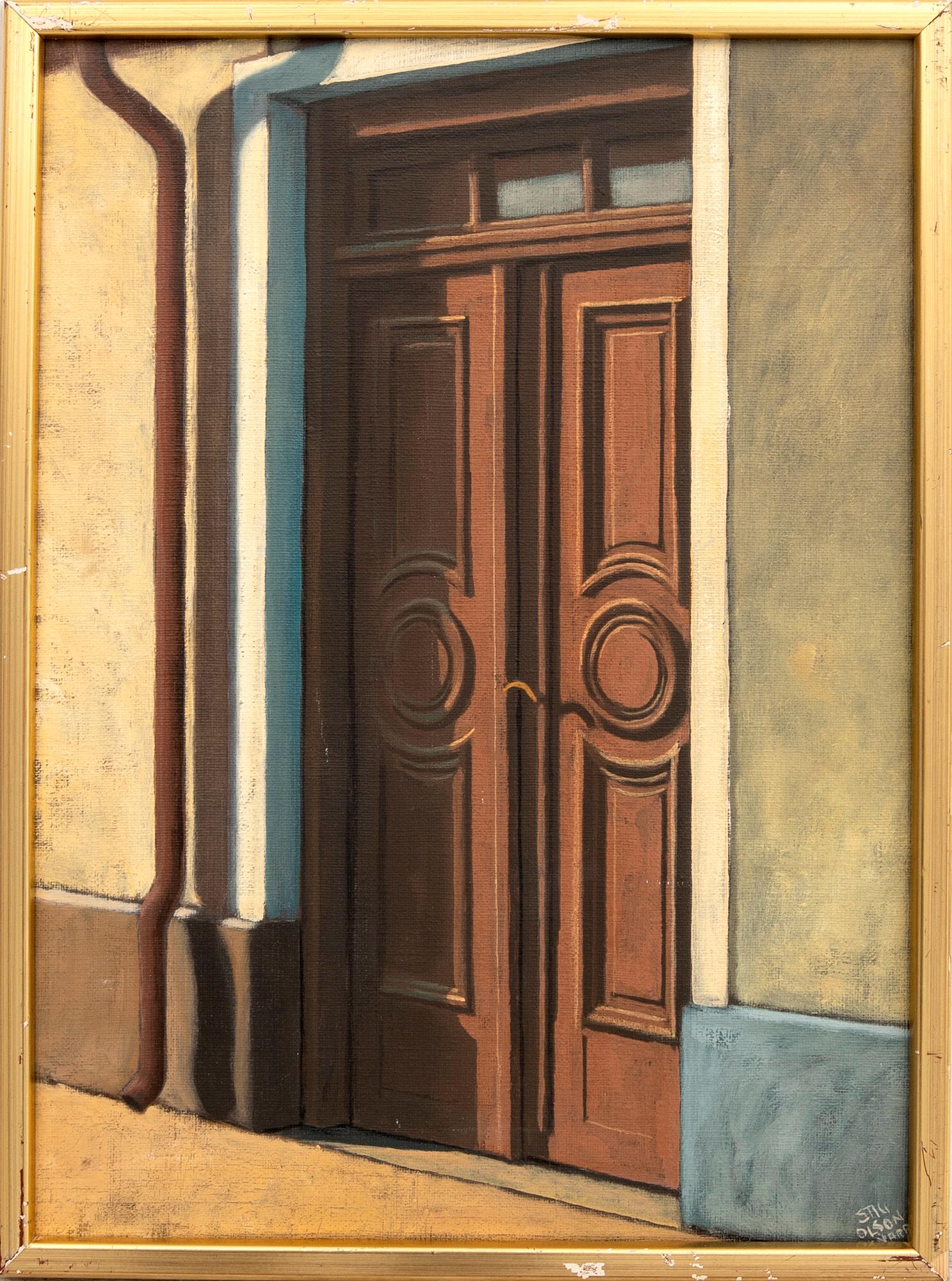 Stig Olson, oil on canvas, signed. - Bukowskis