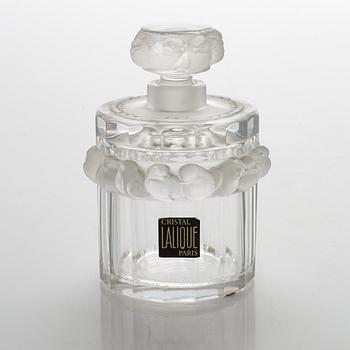 A 1980s Lalique "Robinson" sparrows perfume bottle. - Bukowskis
