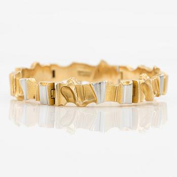 Lapponia bracelet 18K gold and platinum. - Bukowskis