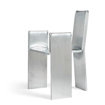David Taylor, stol, unik, "Aluminium Chair", egen studio, Sverige 2021 ...