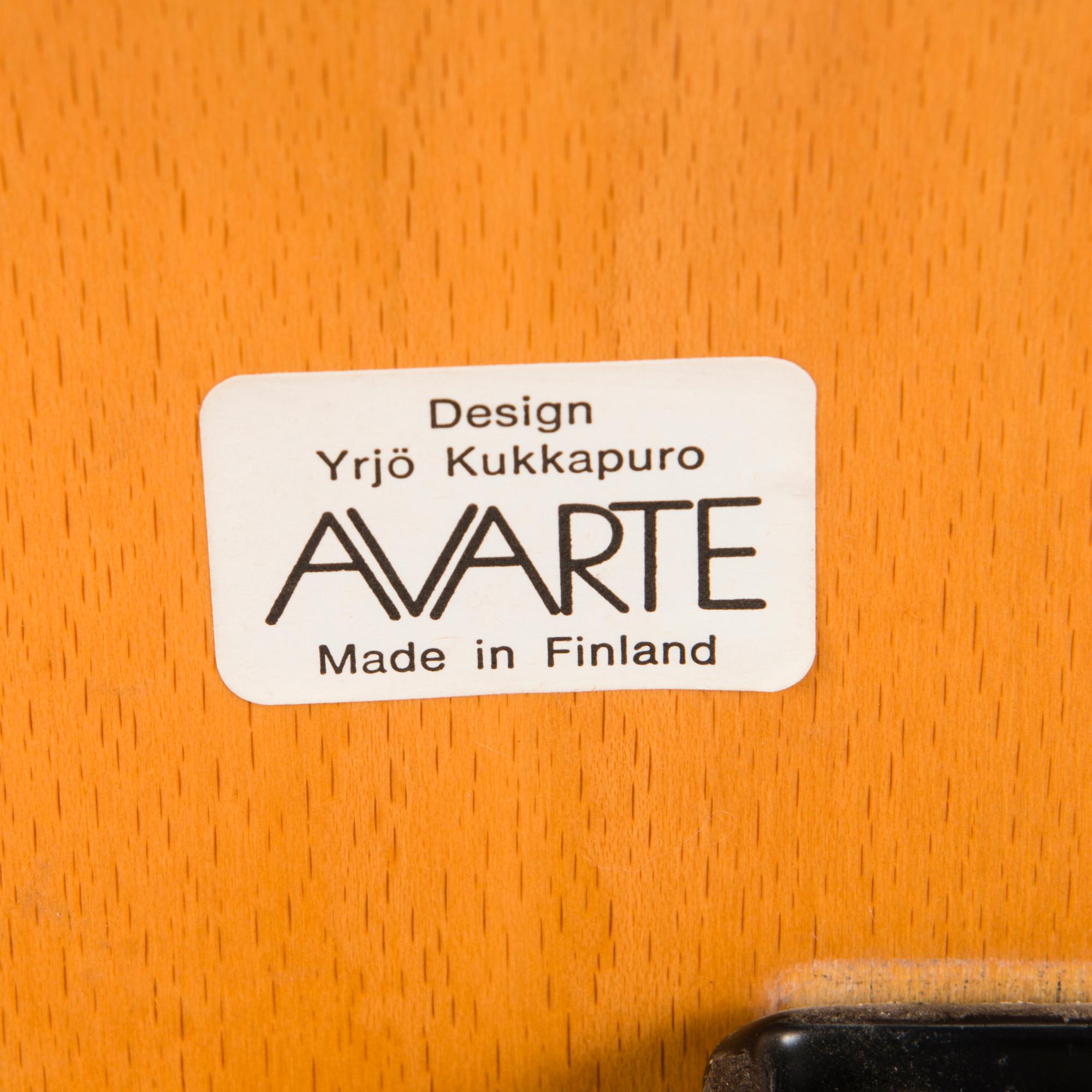 YRJÖ KUKKAPURO, 'Fysio' office chair for Avarte, Finland, latter half ...