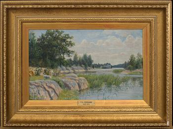 PETER ADOLF PERSSON, olja på duk. Ej signerad. - Bukowskis