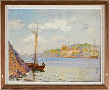 AXEL PETER, olja på duk, sign. - Bukowskis