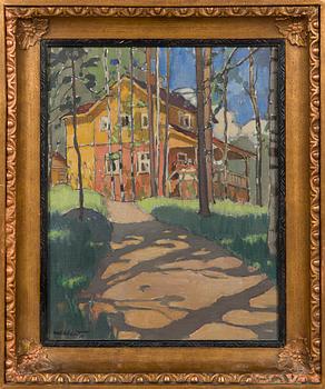 Martta Wendelin, Farmhouse view. - Bukowskis