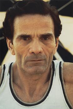 Ewa Rudling, fotografi, föreställande Pier Paolo Pasolini, signerat ...