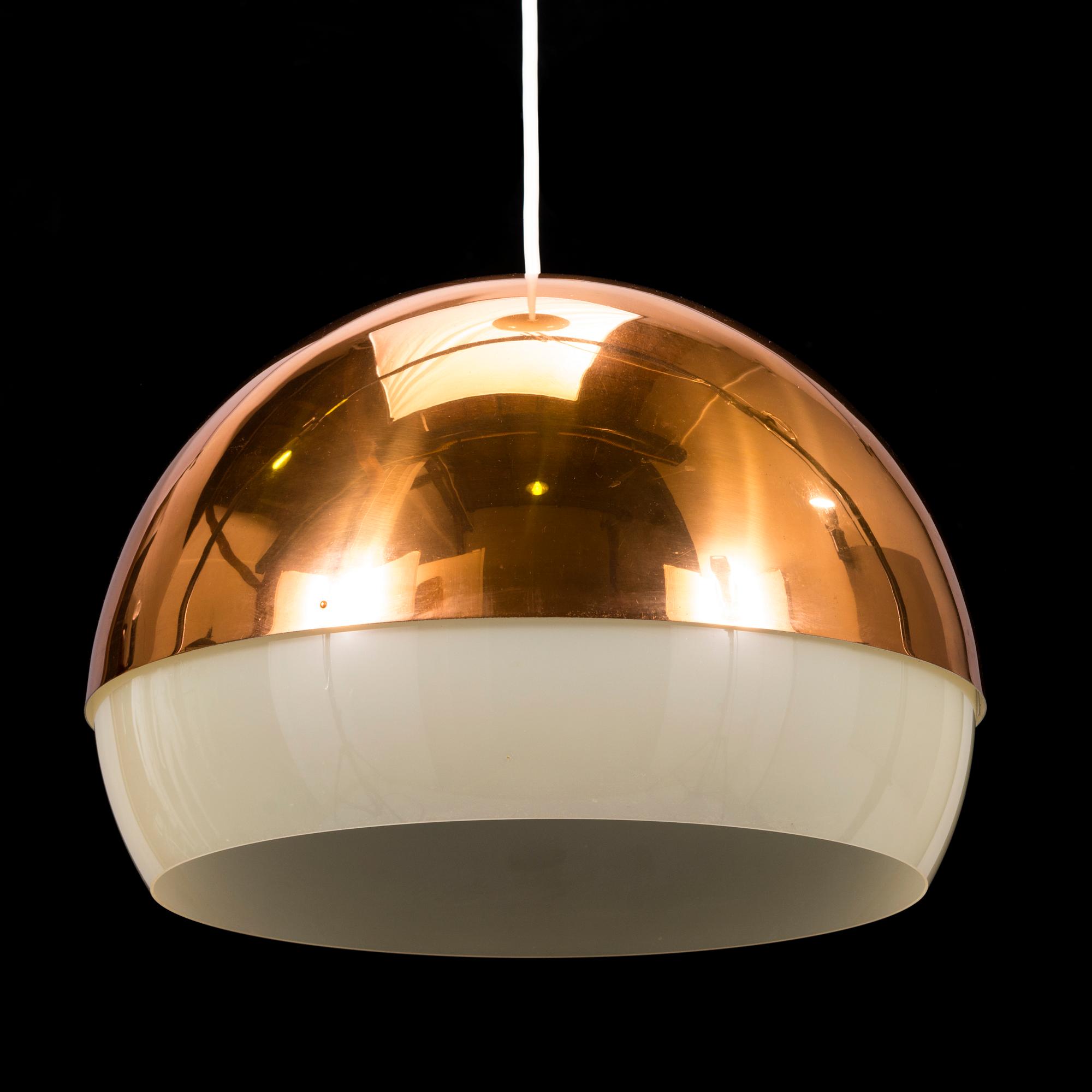 YKI NUMMI, An "Outokumpu" pendant lamp, model 961-399, Orno. Designed ...