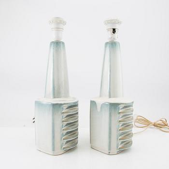 Table lamps, a pair of Søholm Denmark late 20th century. - Bukowskis