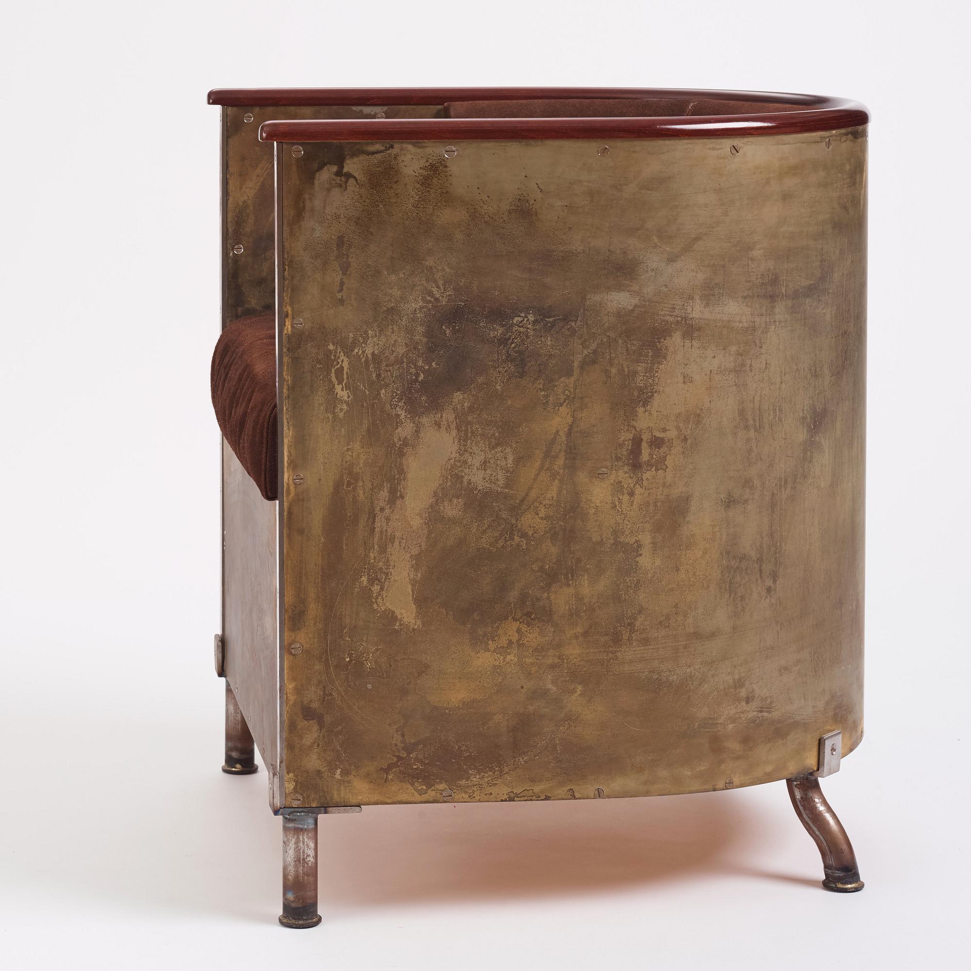 Mats Theselius, a 'Järn/Mocca' lounge chair, ed. 182/360, Källemo ...