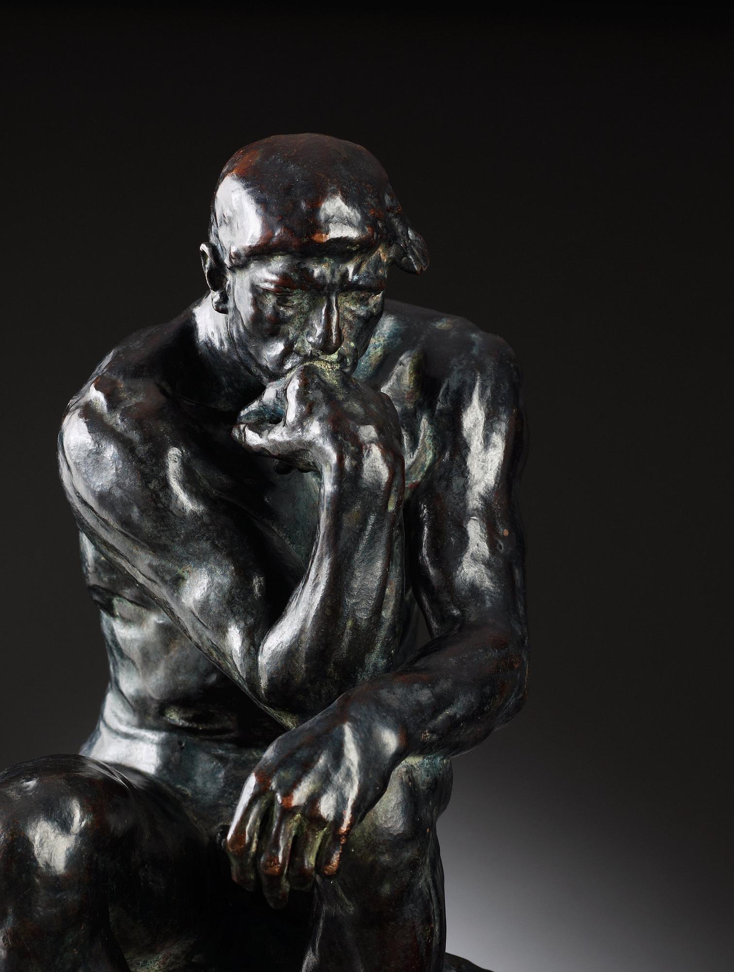 Auguste Rodin, "Le Penseur". - Bukowskis