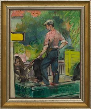 EMIL OLSSON, oil on canvas signed. - Bukowskis