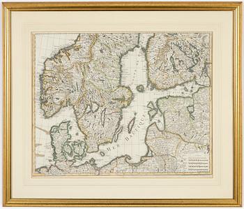 Philippe Buache, after, engraving, 18th Century. - Bukowskis