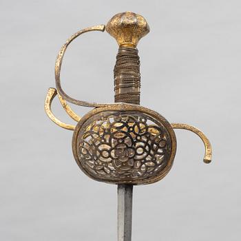 Rapier, early 17th century. - Bukowskis
