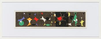 PIERRE OLOFSSON, colour silk screen, signed Olofsson and numbered12/25 ...