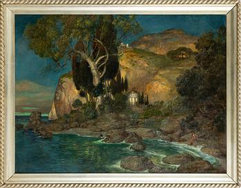 Alexander Frenz, Arkaiskt landskap. - Bukowskis