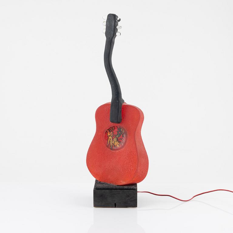 Kjell Engman, a 'Flamenco' glass sculpture, limited edition, Kosta Boda, signed. - Bukowskis