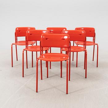 Niels Gammelgaard/Box 25 Arkitekter, stolar 6 st "Folke" IKEA 1970-tal ...