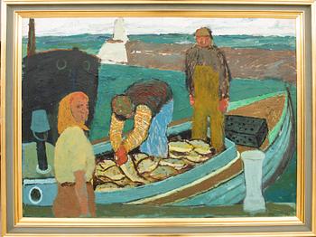 Martin Emond, oil on canvas, signed. - Bukowskis