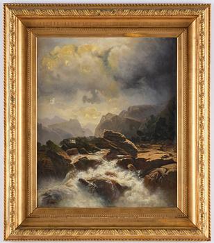 Marcus Larsson, efter, 1800-tal, Vattenfall. - Bukowskis