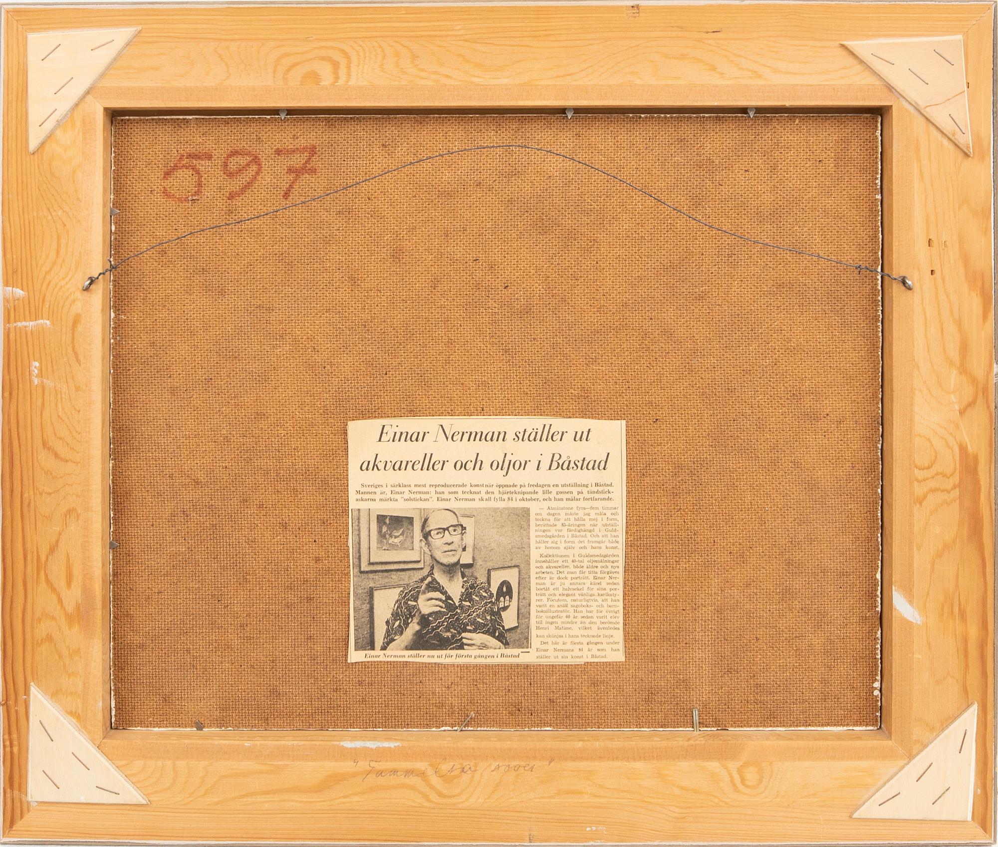 Einar Nerman, "Tummelisa sover". - Bukowskis