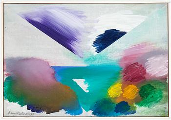 ENNO HALLEK, oil on canvas, signed Enno Hallek and dated 1977. - Bukowskis