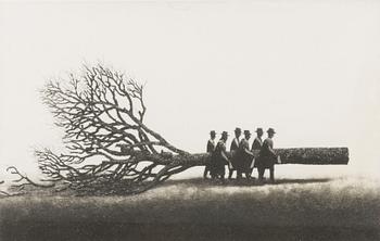 ESA RIIPPA, etching, signed and dated -88. - Bukowskis