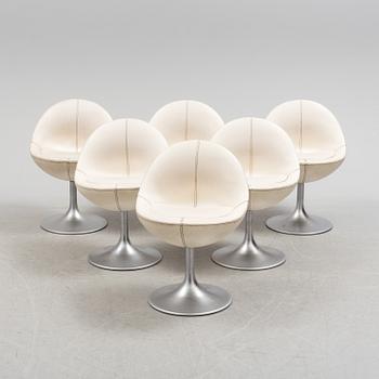 A set of six 'Venus' chairs by Johansson Design. - Bukowskis