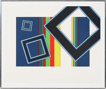 PETER FREUDENTHAL, färgserigrafi, signerad, daterad 1981 och numrerad ...