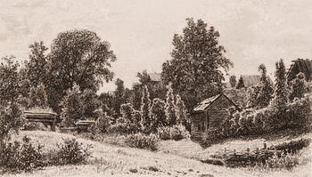 IVAN IVANOVITCH SHISKIN, etching, signed and dated -86, in the print ...