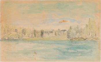 MARIA WIIK, akvarell, blyertspenna, signerad. - Bukowskis