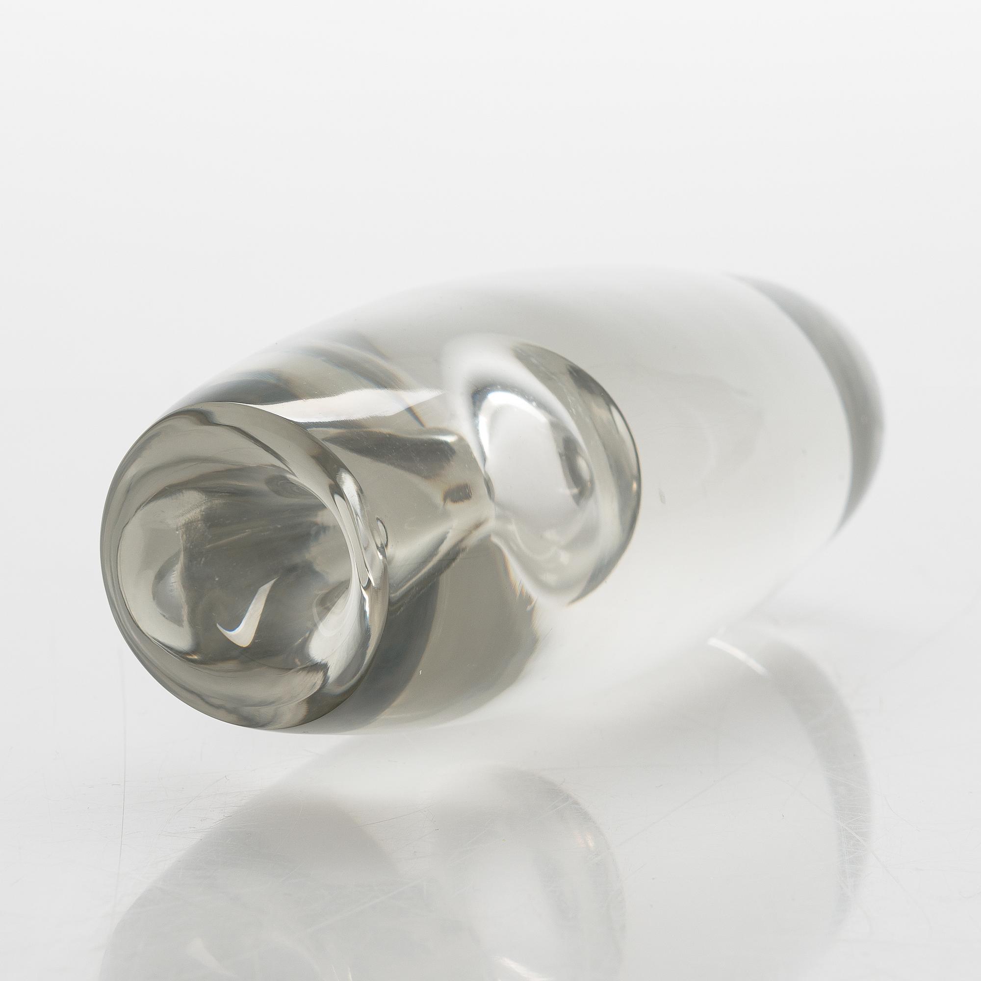 Tapio Wirkkala, a 'Tokio' glass sculpture signed Tapio Wirkkala Iittala ...