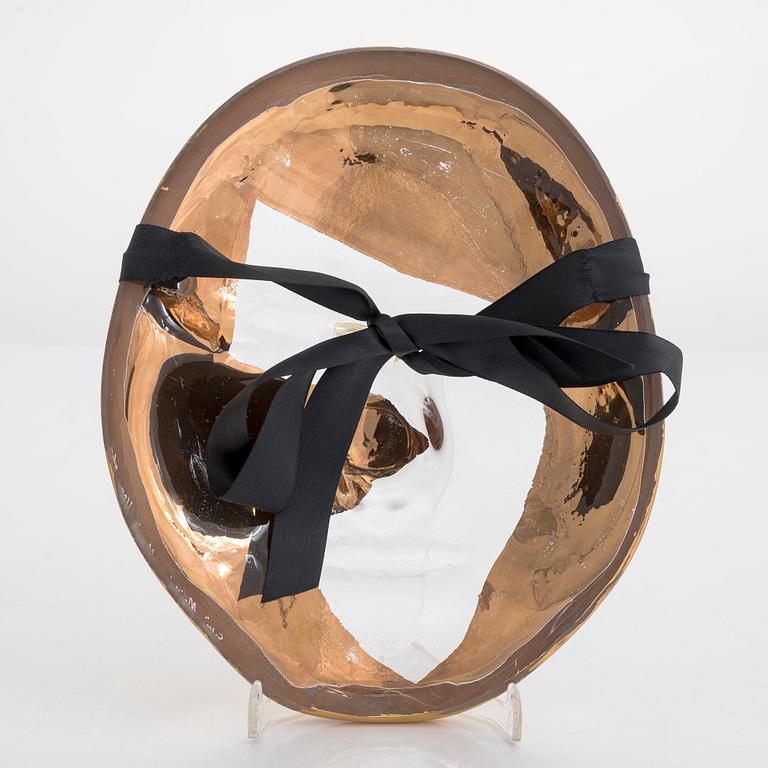 Sini Majuri & Marja Hepo-aho, A glass sculpture 'Humanity'. Signed Sini ...