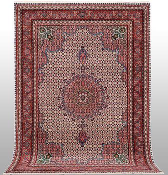 A carpet, Moud, part silk, ca 305 x 205 cm. - Bukowskis