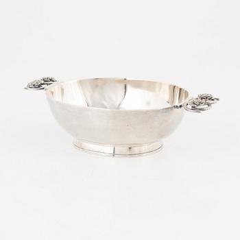 A Swedish Sterling Silver Bowl, mark of Atelier Borgila, Stockholm 1947 ...