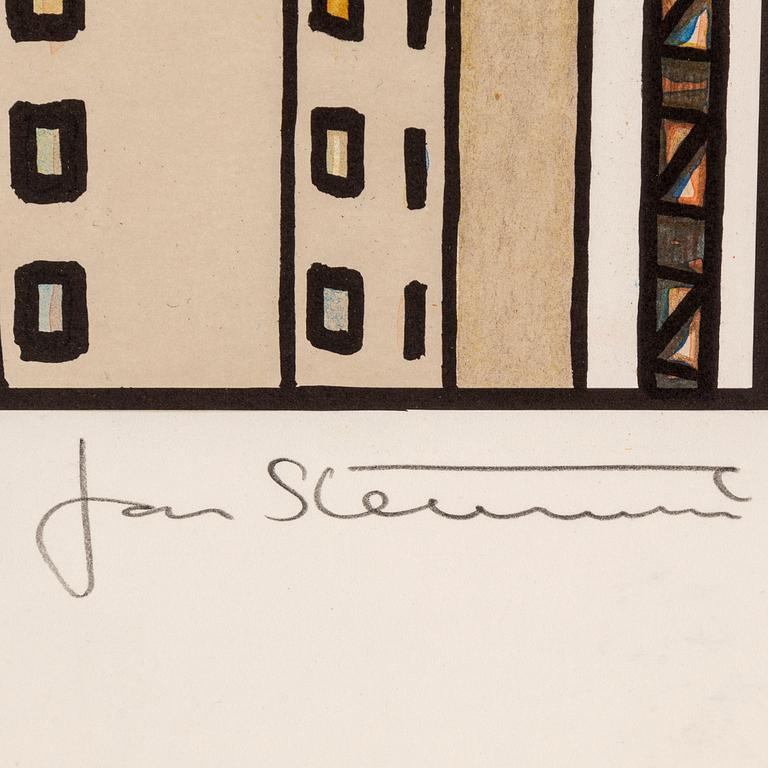JAN STENMARK, lithograph in colours, signed, 104/190. - Bukowskis