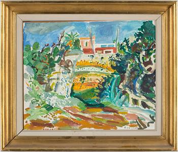 SVEN X:ET ERIXSON, oil on canvas/panel, signed and dated Dec 1 -53 ...