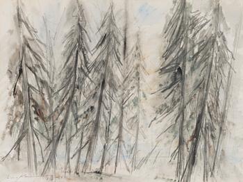 AIMO KANERVA, akvarell, signerad och daterad -56. - Bukowskis