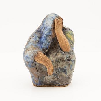 Lisa Larson, unique signed stoneware figurine. - Bukowskis