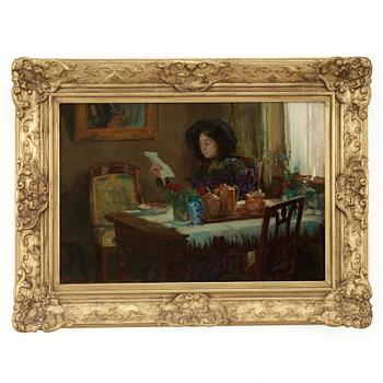 JOSEPH MILNER-KITE, oil on canvas, signed. - Bukowskis