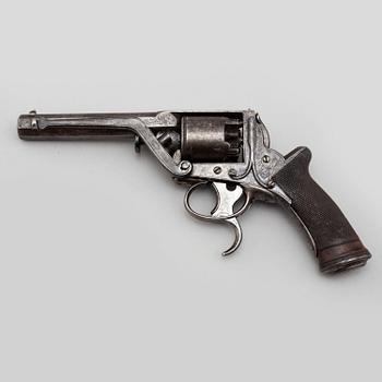 A Deane & Son manufactured Tranter first model percussion revolver ...