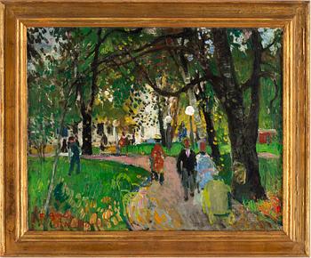 FRANCOIS GALL, oil on canvas, signed. - Bukowskis