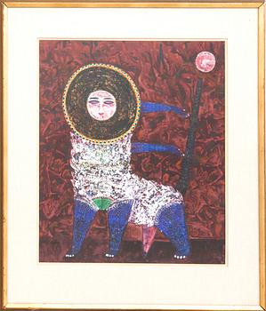 Max Walter Svanberg, gouache. - Bukowskis