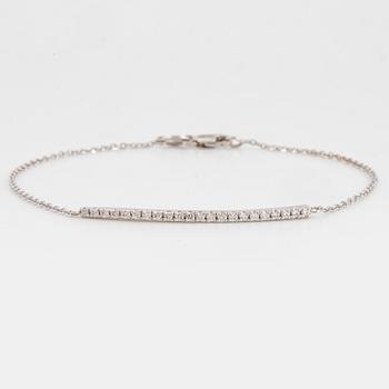 ARMBAND, med briljantslipade diamanter. - Bukowskis