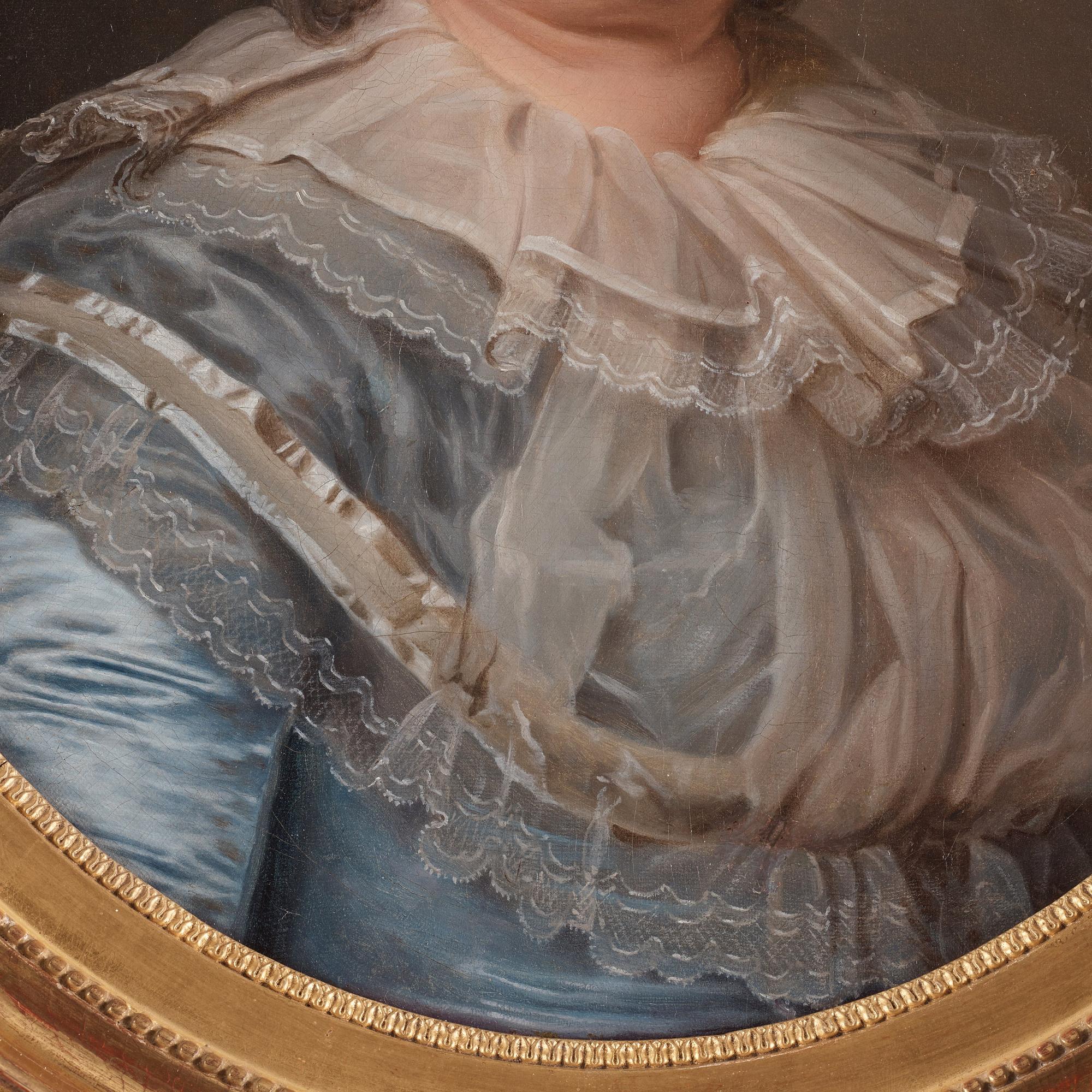 Adolf Ulrik Wertmüller, Porträtt av Madame Marie-Anne-Louise Genèt ...