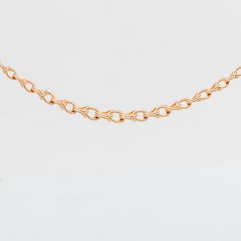 NECKLACE 18K gold, 16,8 g, graduated, Köping 2003. - Bukowskis